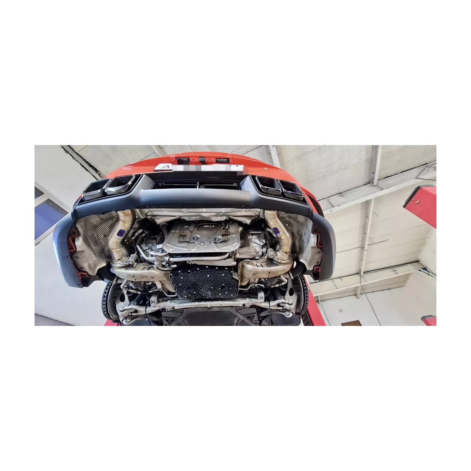 Porsche 911 Turbo Exhaust