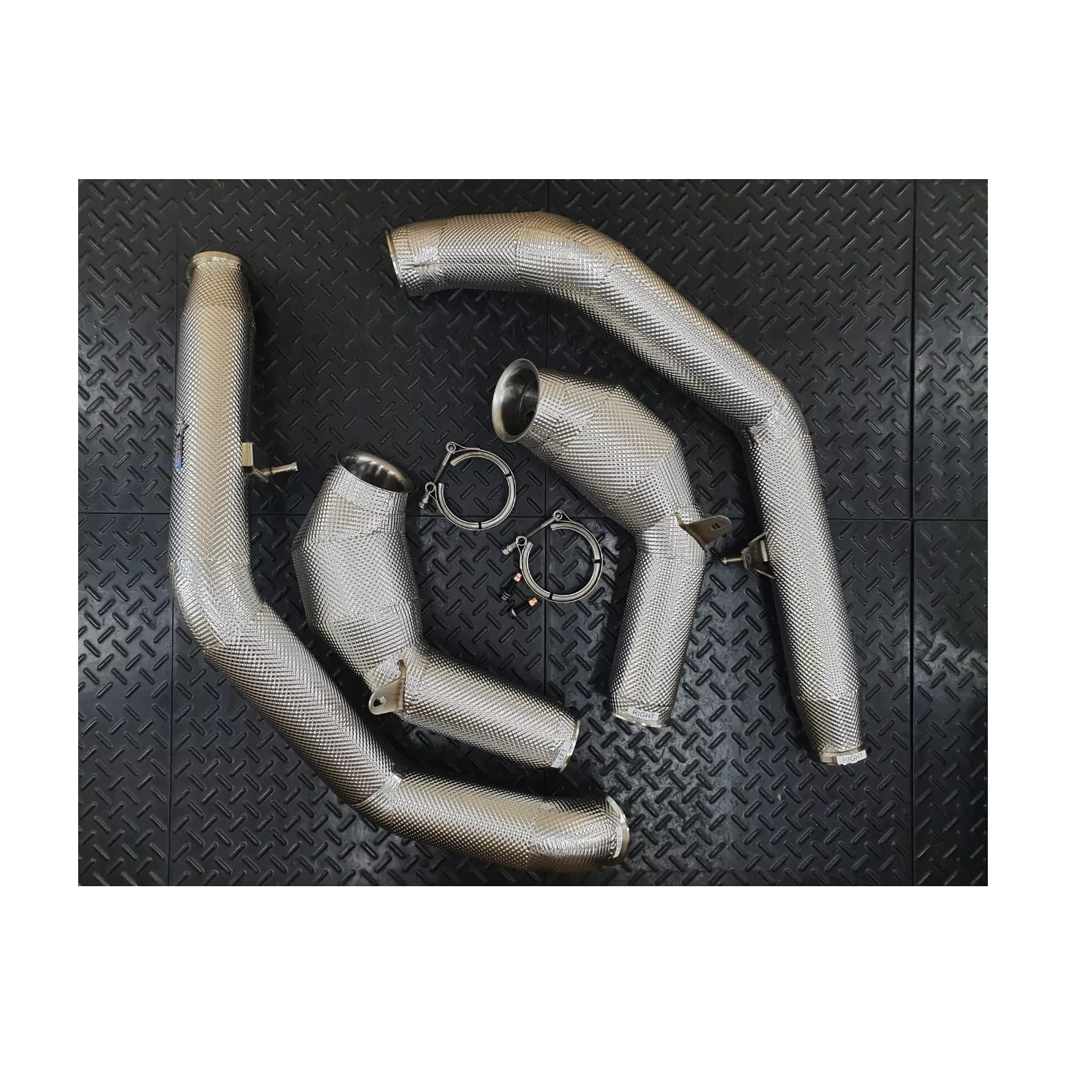 RedStar Mercedes G63 W463A M177 Downpipes