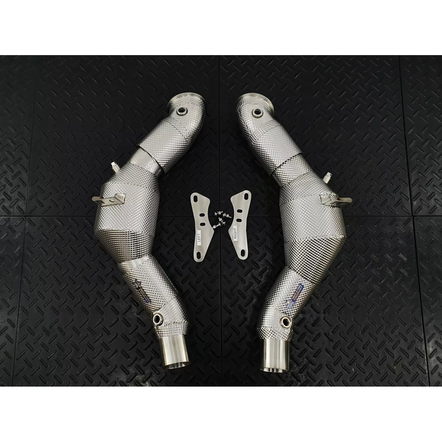 Redstar Exhaust Ferrari 488 Downpipes