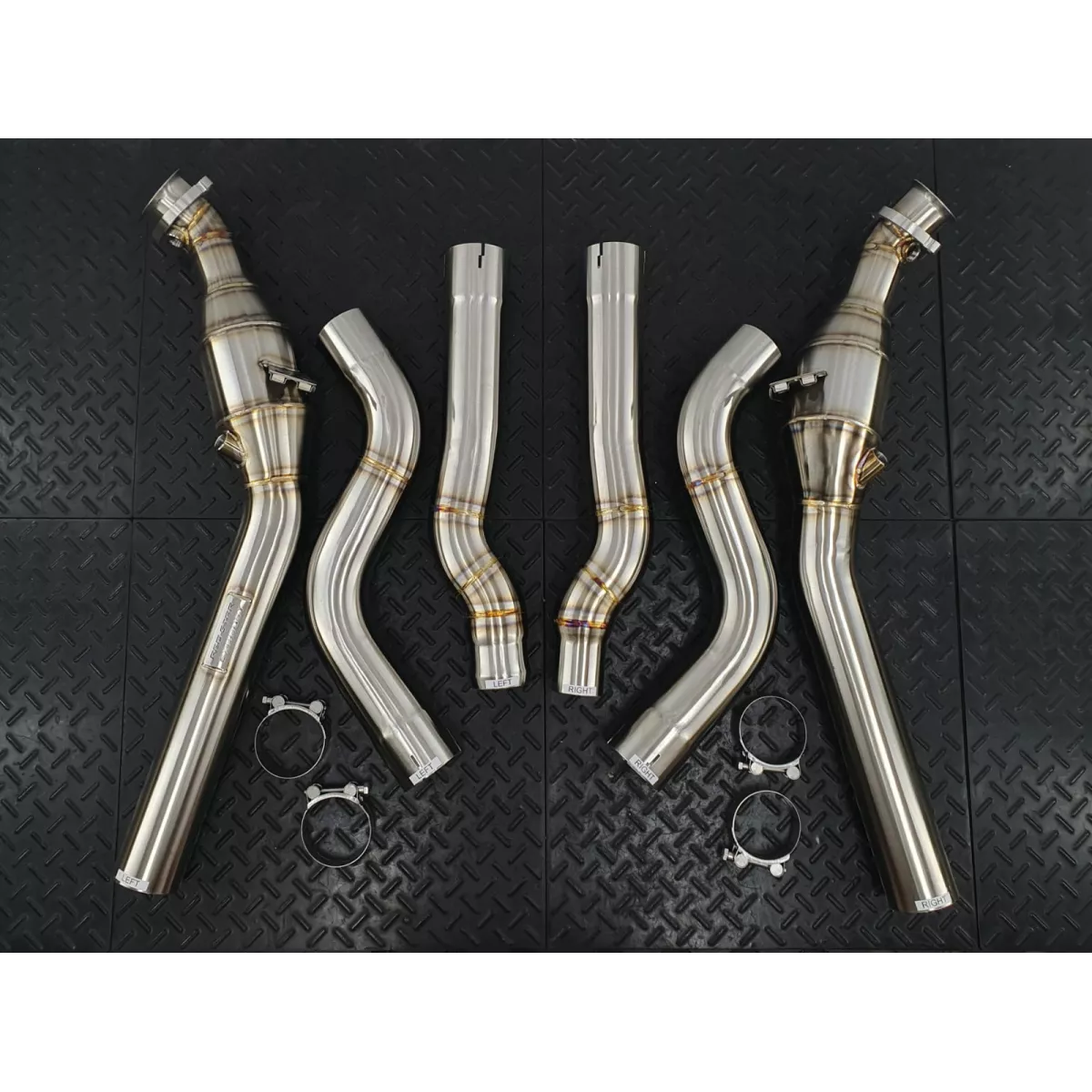 Redstar Mercedes CLS550|E550 Downpipes