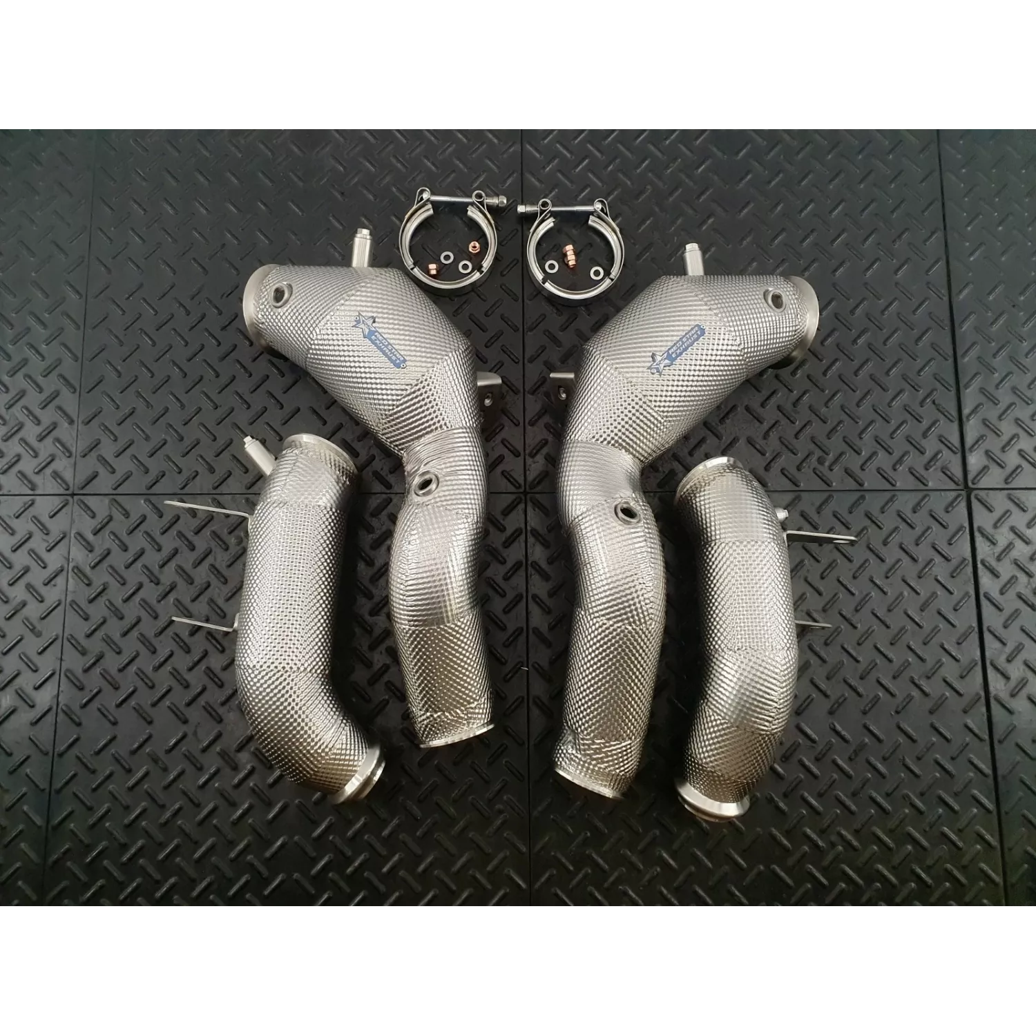 Redstar Exhaust Mercedes SL55 R232 Downpipes