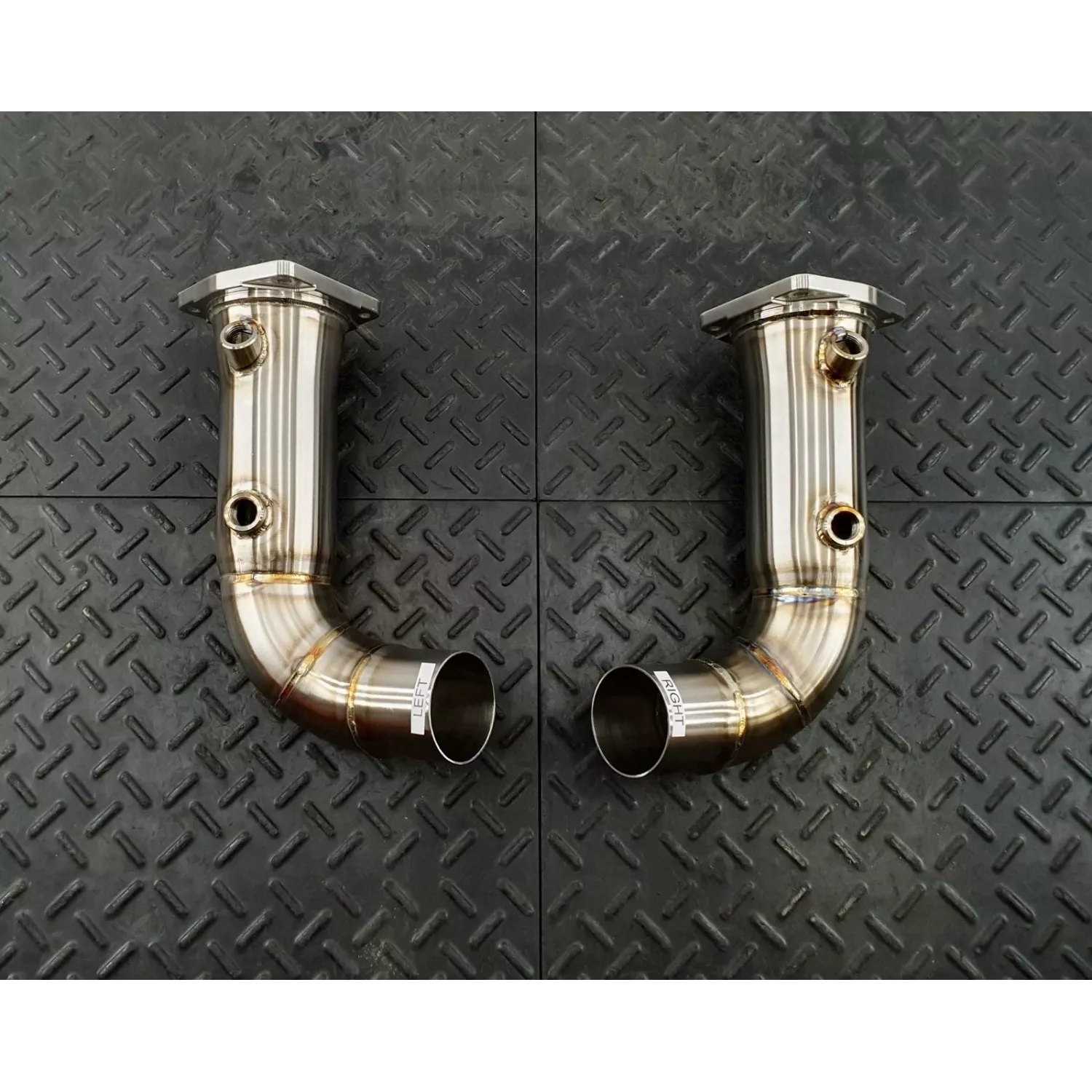 Porsche 991 911 Turbo Downpipes | Turbo S | RedStar Exhaust