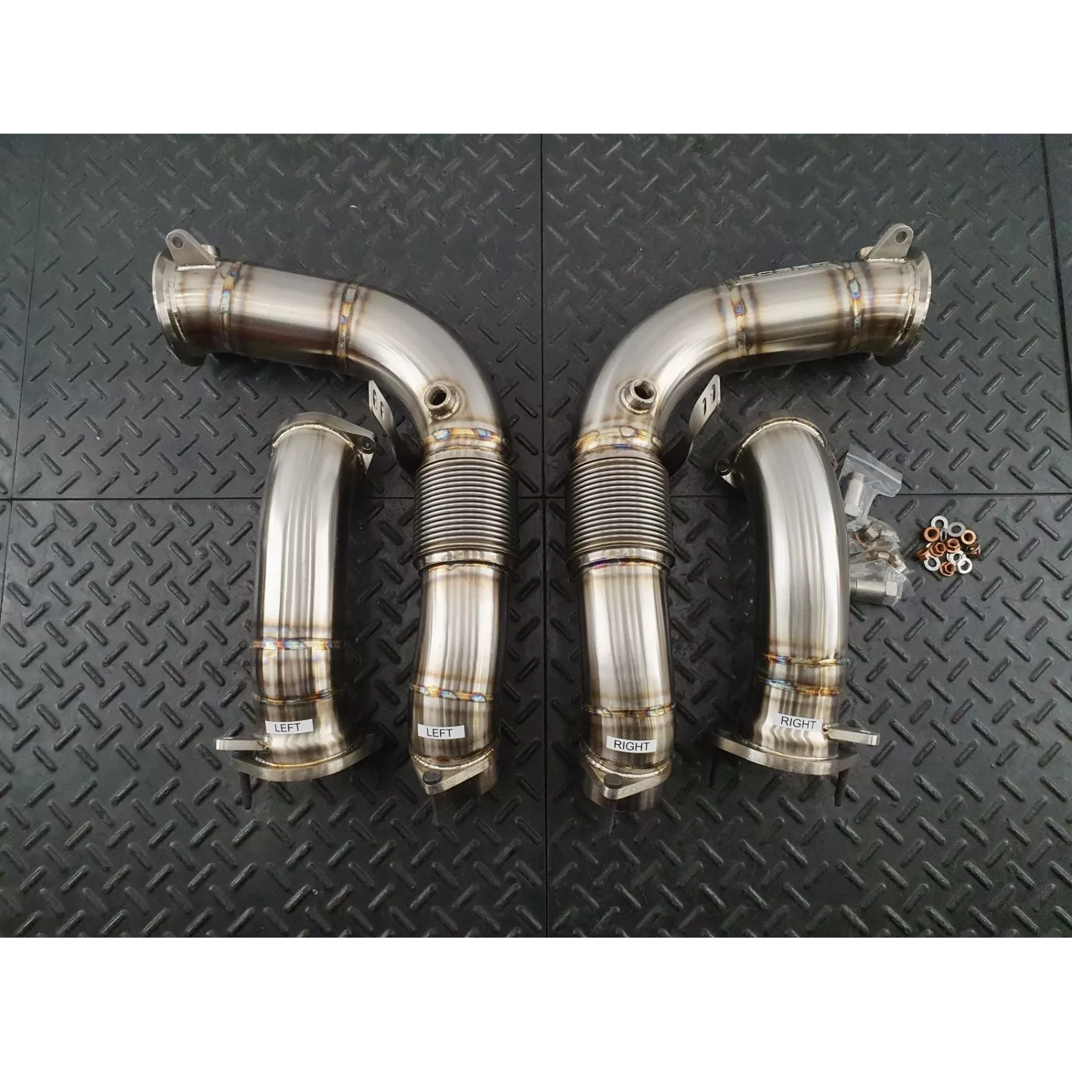 BMW G90 M5 S68 Complete Downpipes System | RedStar Exhaust