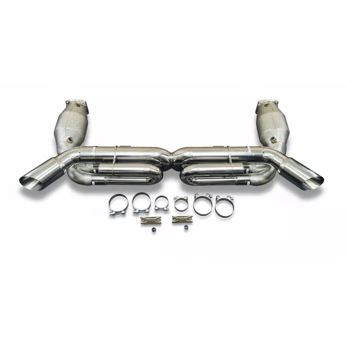 Porsche 997.1 911 Turbo Full Exhaust System | RedStar Exhaust